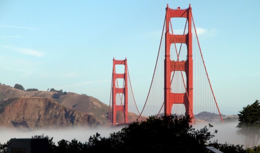 The Big Red Bridge Near Baker – cramikskim